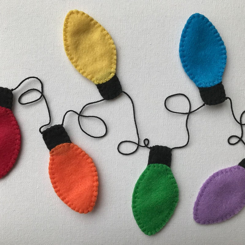 Light Bulb Garland - Etsy