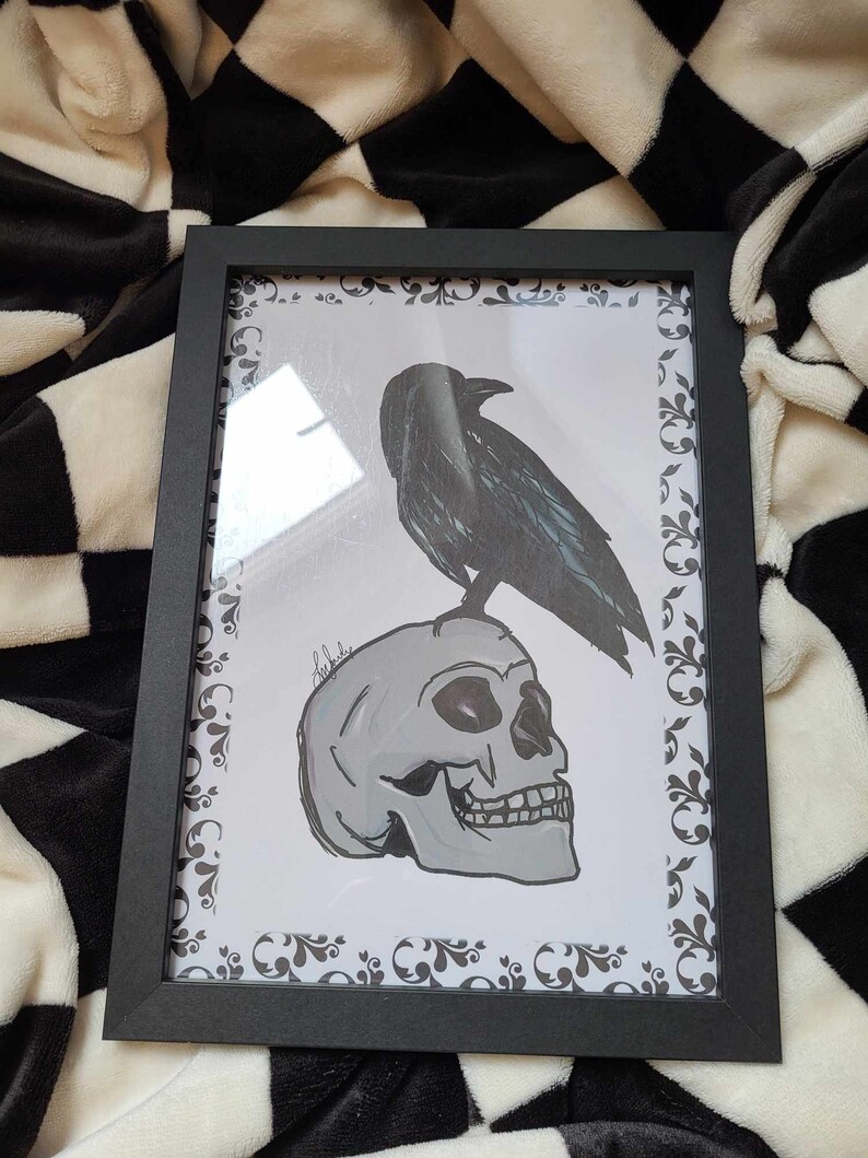 The Crow and His Perch - Etsy
