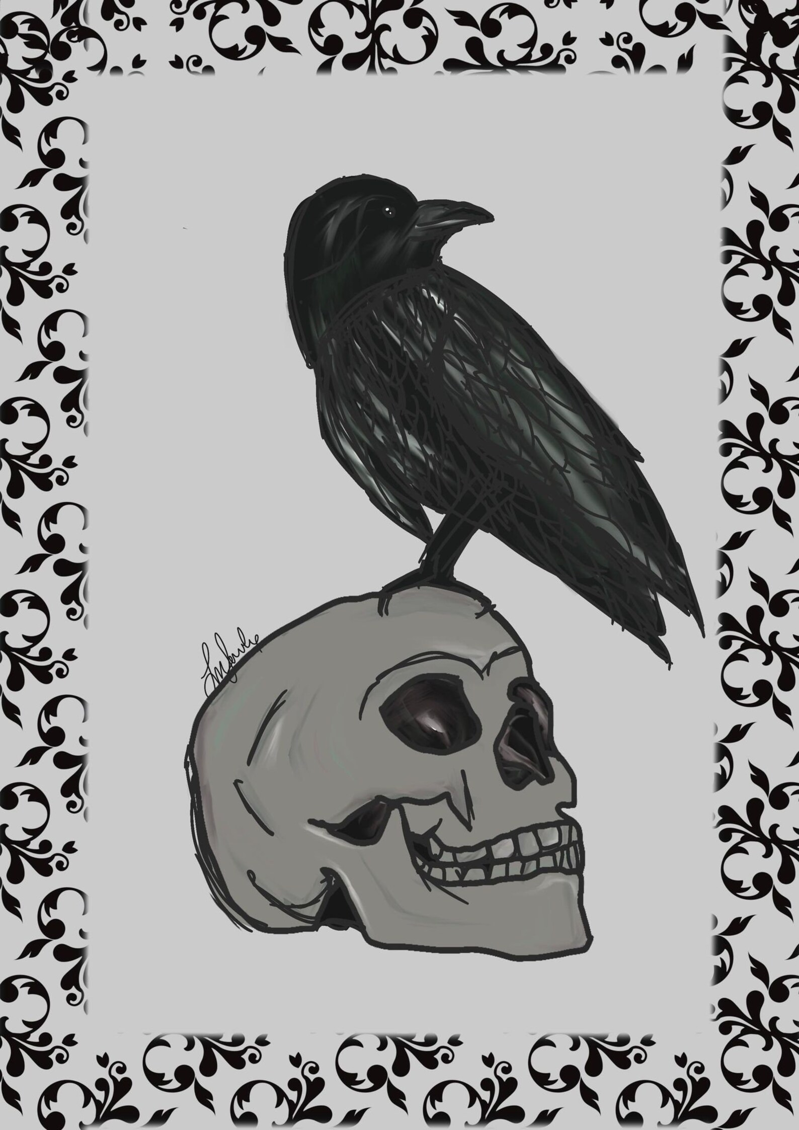 The Crow and His Perch - Etsy