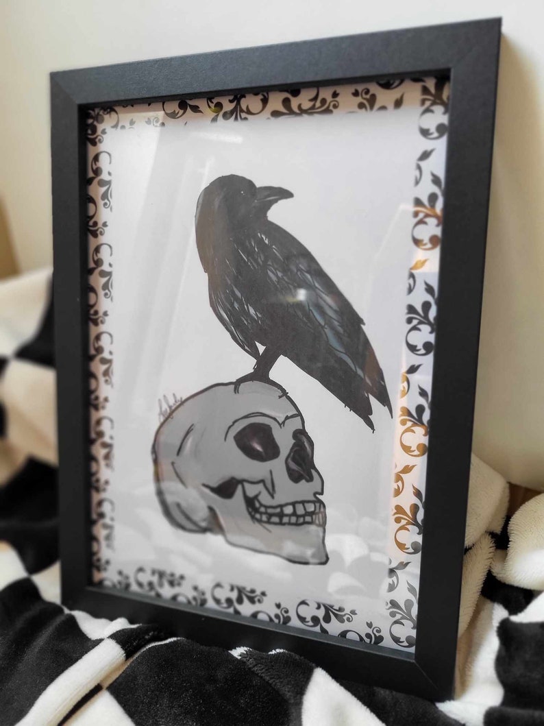 The Crow and His Perch - Etsy