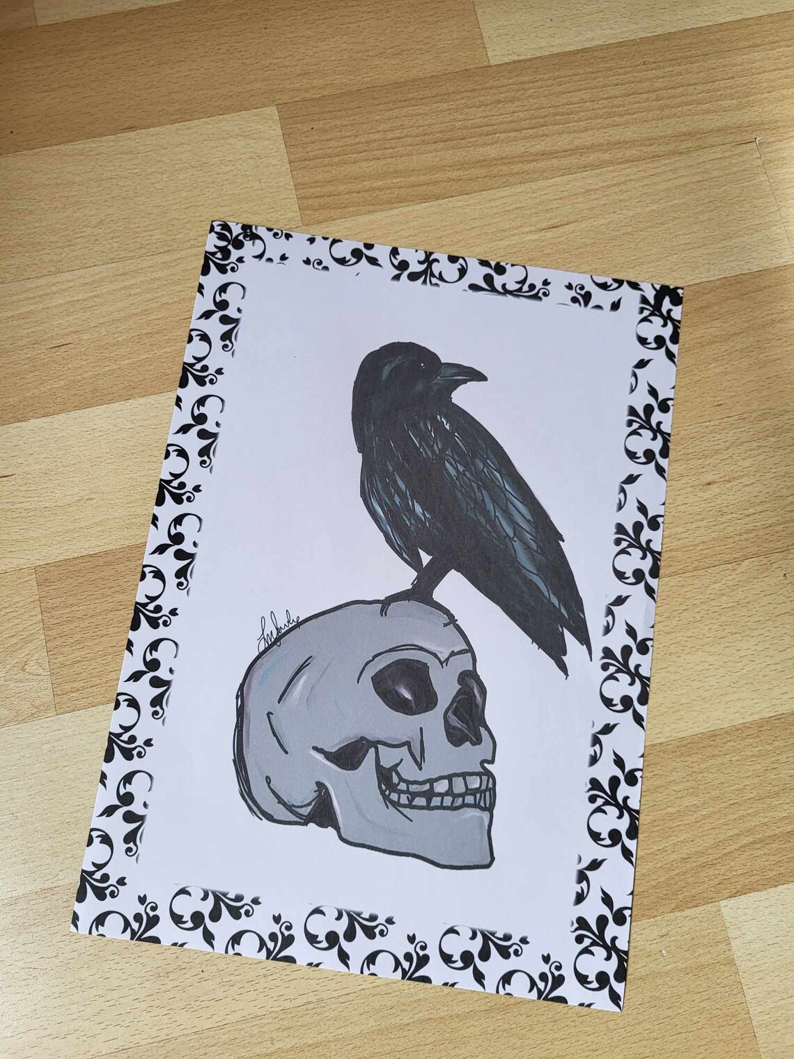 The Crow and His Perch - Etsy