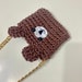 Mini Teddy Bear Bag,girl Bag,mini Kid Crossbody Handbag,little Girls ...