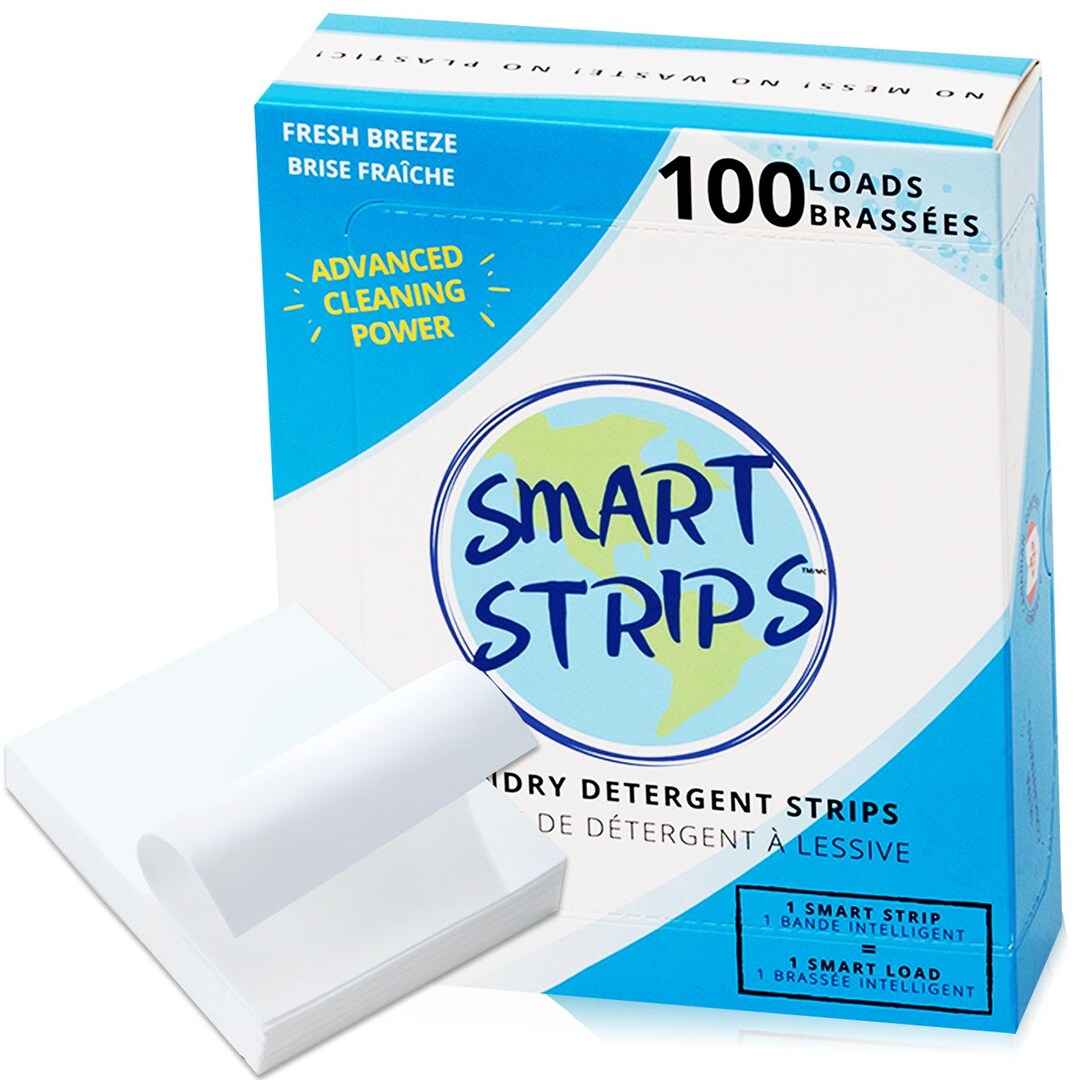 Smart Strips™ Fresh Breeze (100 Loads) - Laundry Detergent Sheets - Etsy