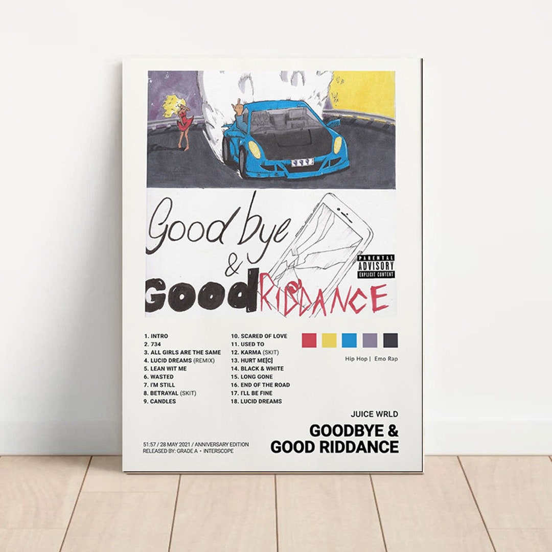 Goodbye & Good Riddance Album Cover Poster Album Wall Poster / - Etsy