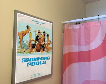 Swimming Pools Poster - Etsy