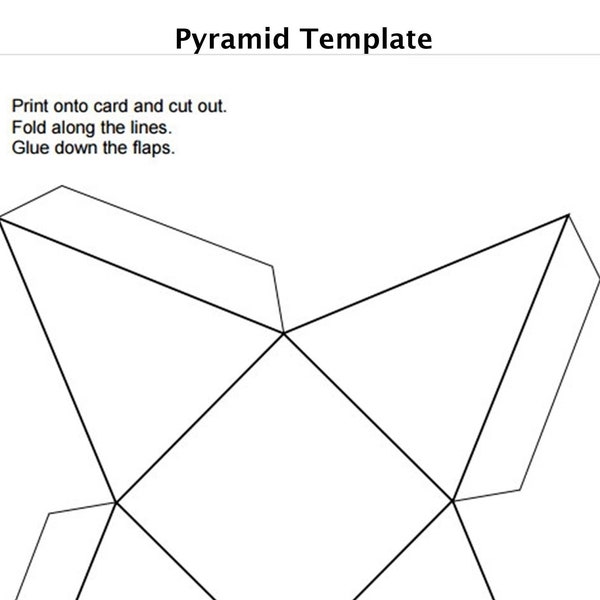 3d Pyramid Shape - Etsy