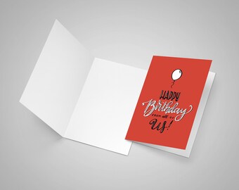 Red Birthday Card | Etsy