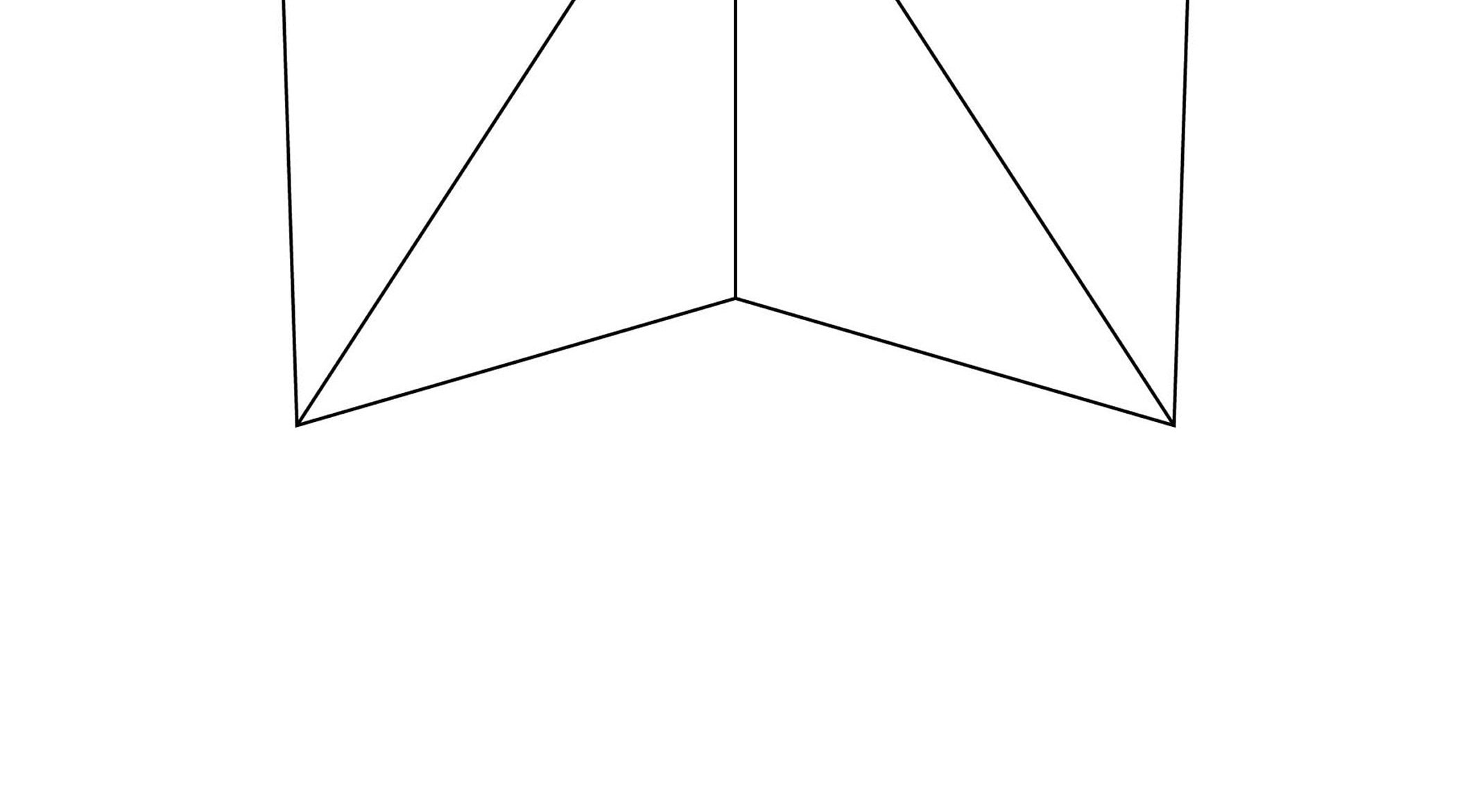 Star Template 2D / 3D A4 Design Paper / Card Print Cut Out Template ...