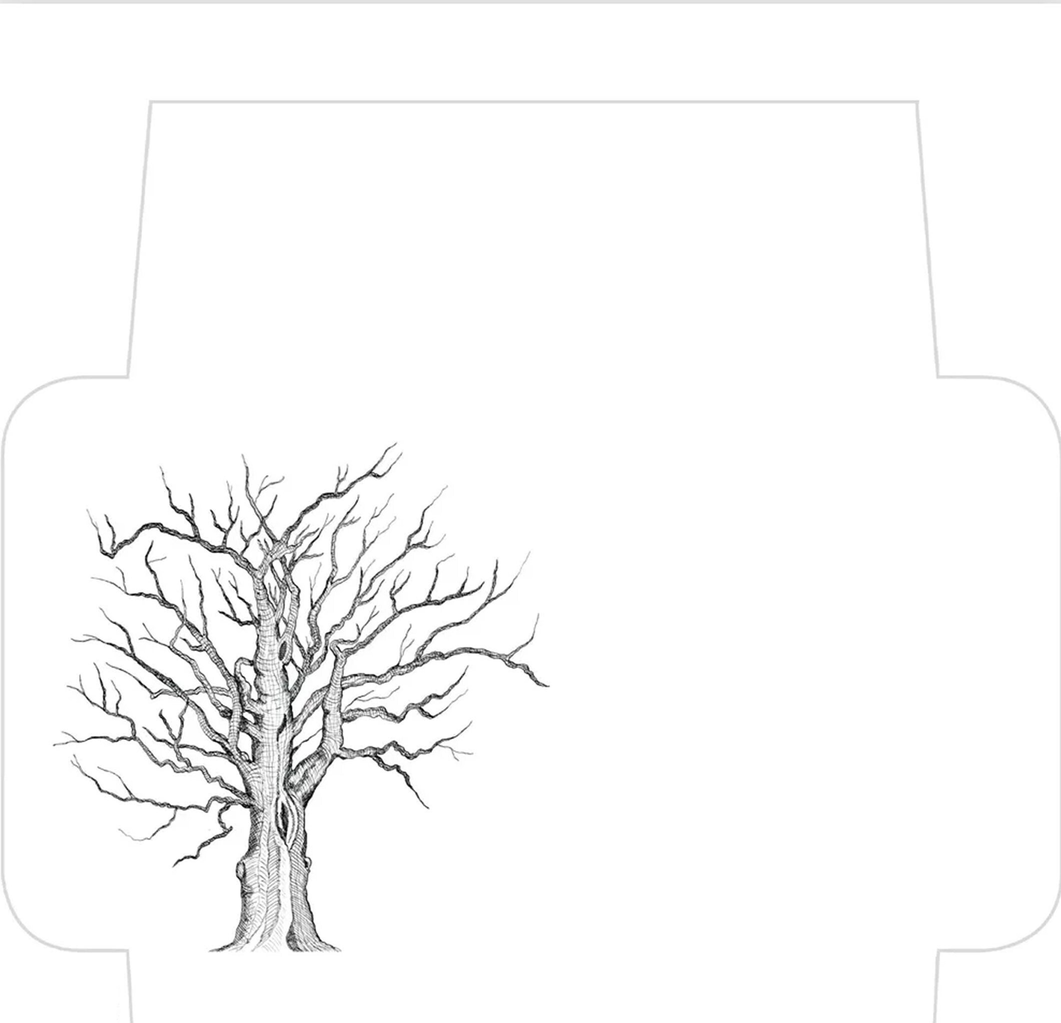 Jpg Winter Envelope Template Design Yourself to Cut Out A4 Print Paper ...