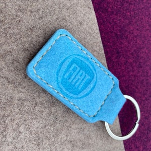 Fiat 500 500l 500e 500x 124 Spider Abarth Key Chain Keychain Holder ...