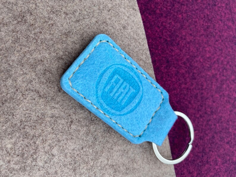 Fiat 500 500l 500e 500x 124 Spider Abarth Key Chain Keychain | Etsy