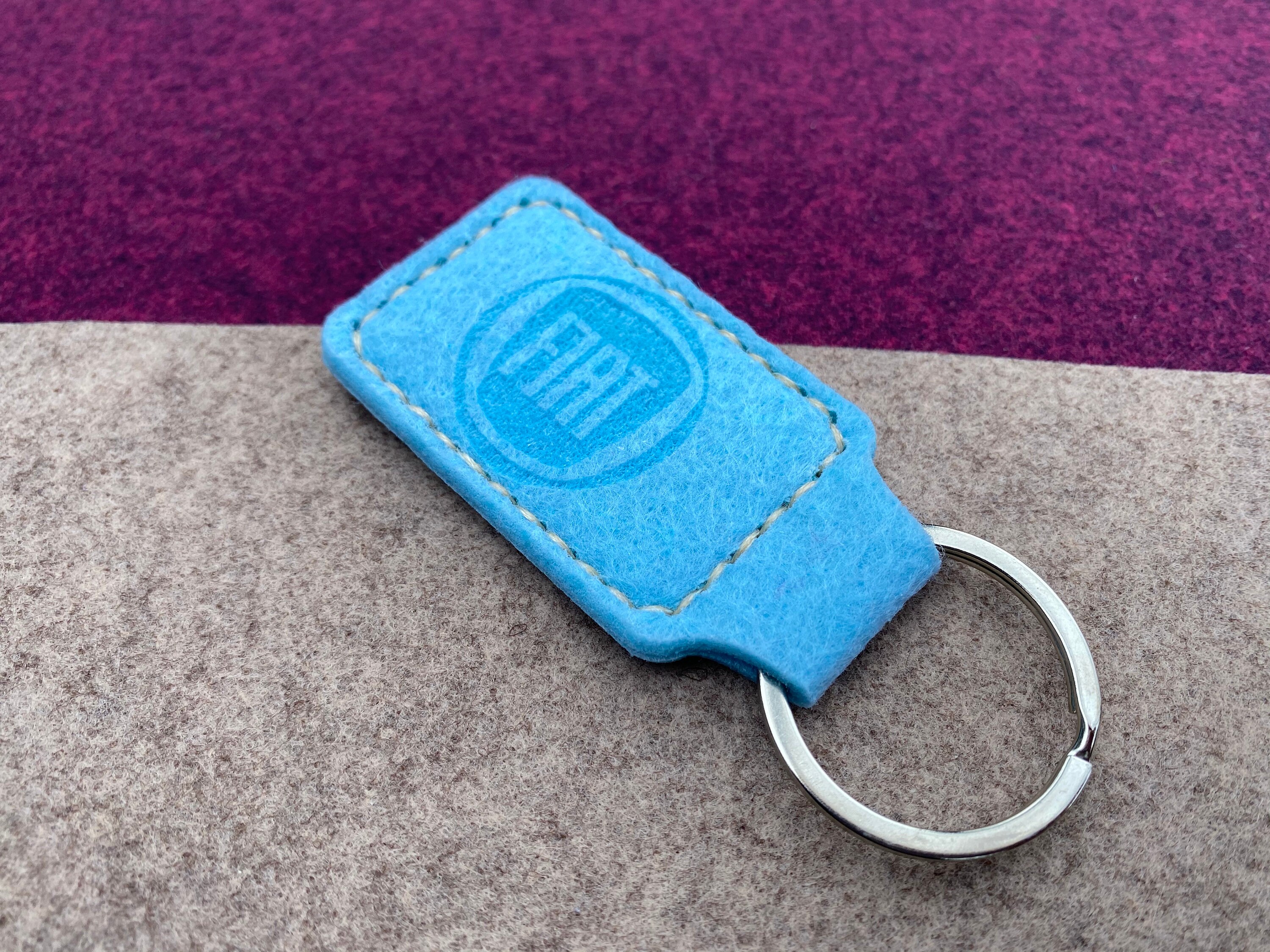 Fiat 500 500l 500e 500x 124 Spider Abarth Key Chain Keychain | Etsy