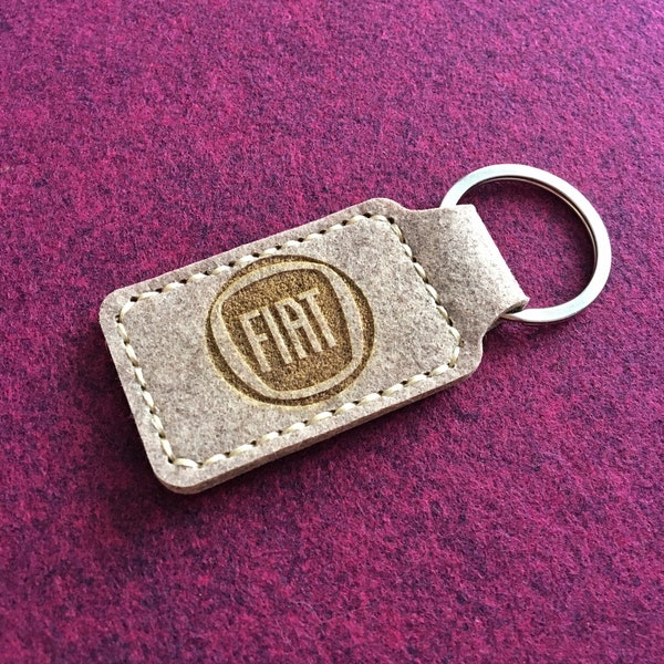 Fiat Abarth Keychain - Etsy