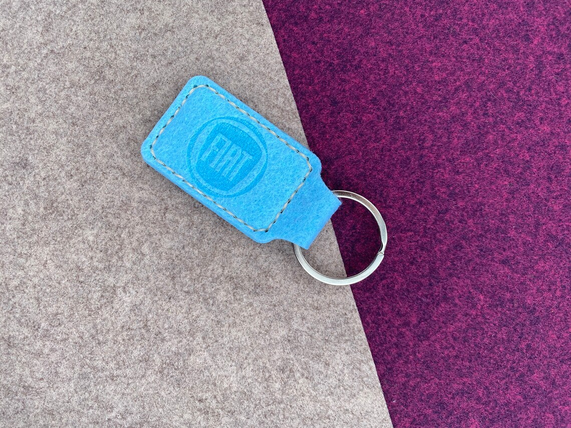 Fiat 500 500l 500e 500x 124 Spider Abarth Key Chain Keychain | Etsy