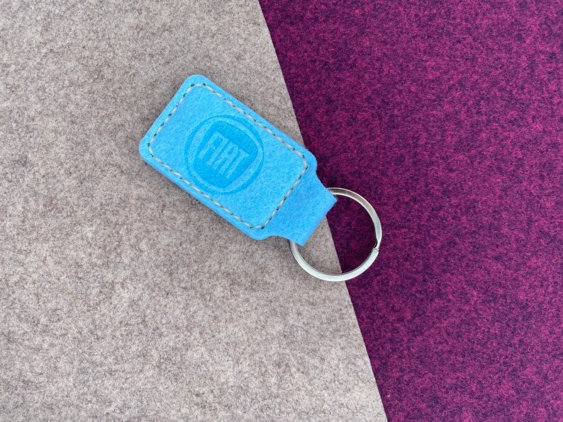 Fiat 500 500l 500e 500x 124 Spider Abarth Key Chain Keychain | Etsy