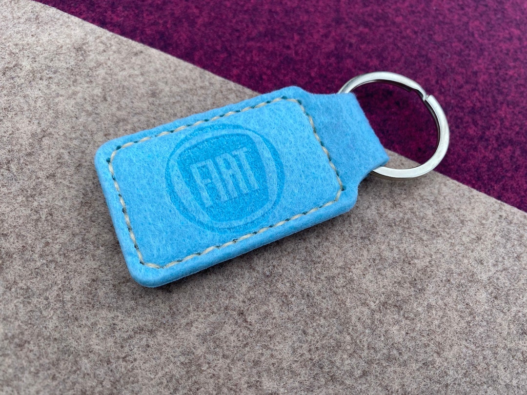 Fiat 500 500l 500e 500x 124 Spider Abarth Key Chain Keychain Holder ...