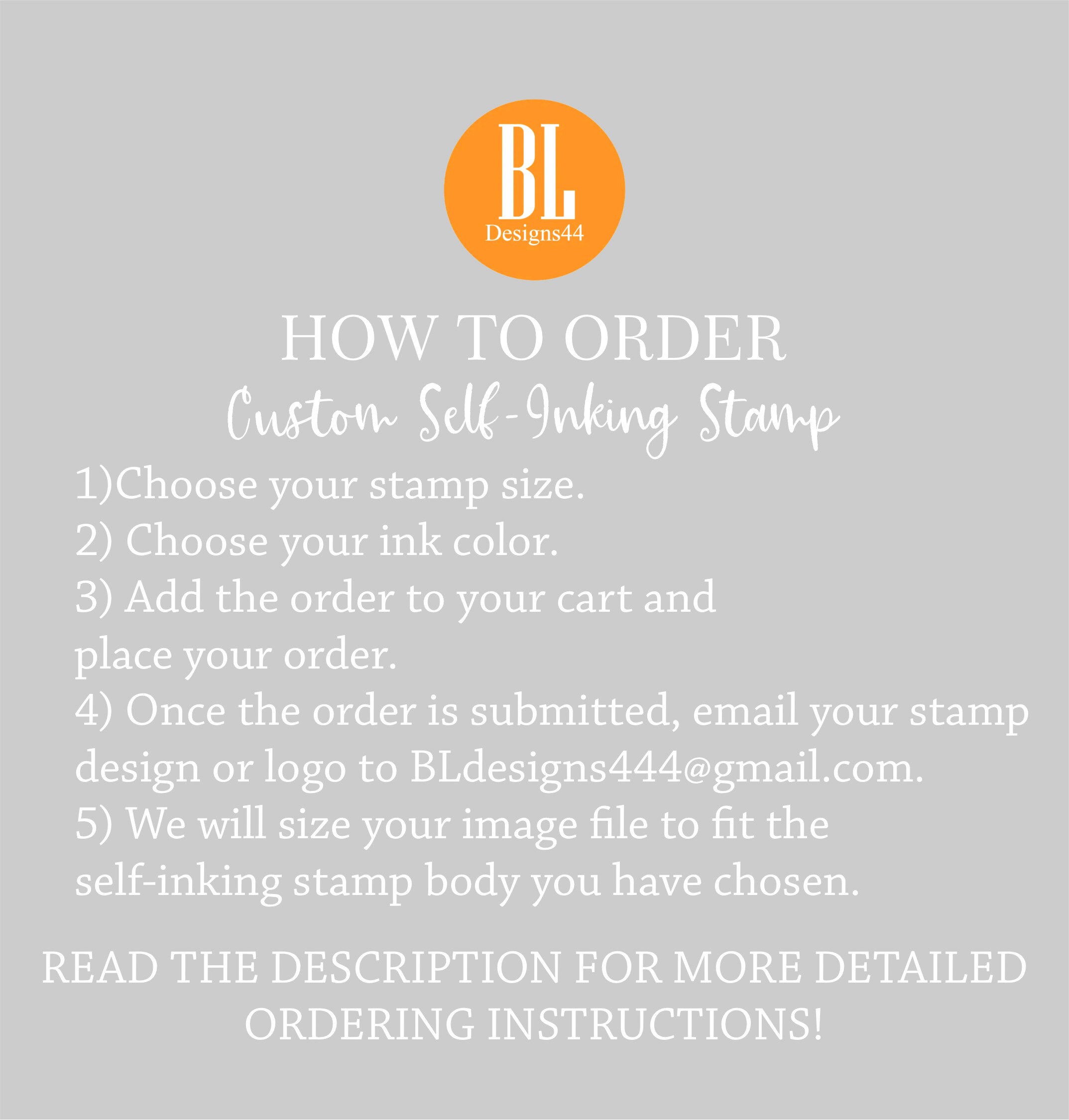 Custom Self-inking Stamp Personalized Gift Self-inking - Etsy Custom Self-inking Stamp Personalized Gift Self-inking - Etsy