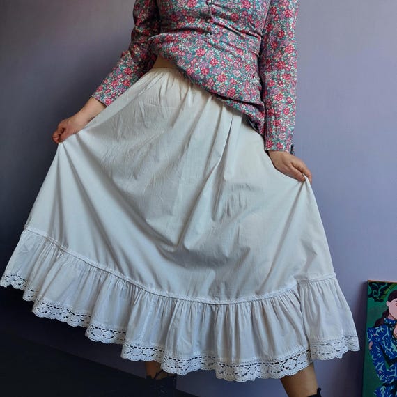 LAURA ASHLEY Vintage 80s gentle classic floral dress … - Gem