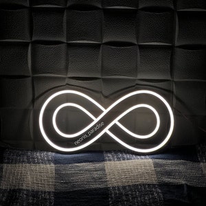 Infinity Neon Sign, Anniversary Gift Neon, Eternity Neon Sign, to ...