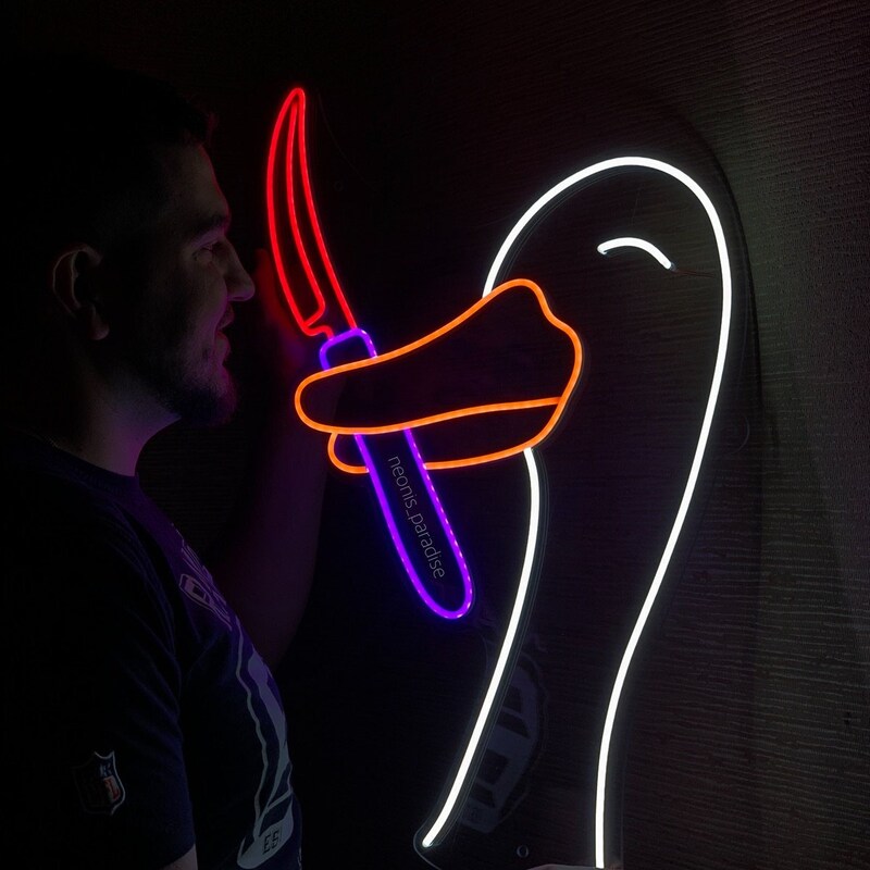 Duck Neon Sign - Etsy