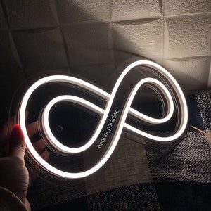 Infinity Neon Sign, Anniversary Gift Neon, Eternity Neon Sign, to ...