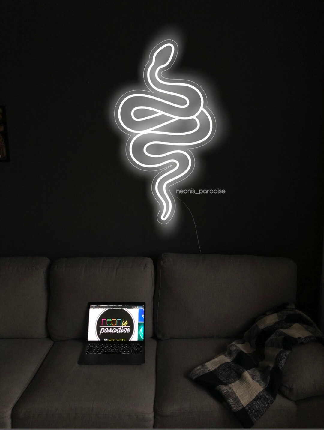 Snake Neon Sign Animal Neon Neon Wall Decor Sign Led Neon - Etsy