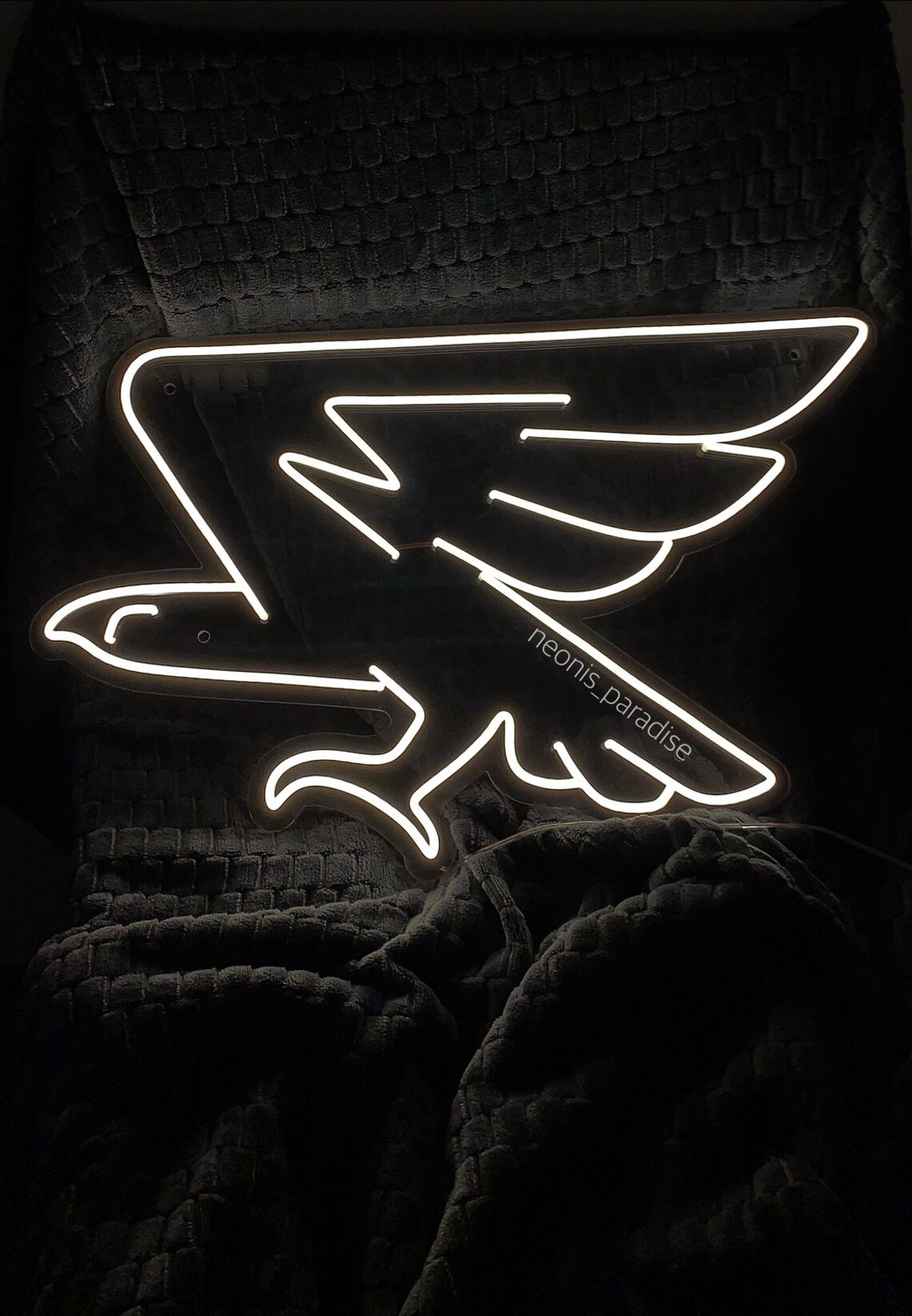 Eagle USA Led-neon Sign Bald Eagle Sign Wall Decor Bedroom - Etsy