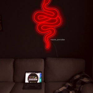Snake Neon Sign, Animal Neon, Neon Wall Decor Sign, Led Neon Sign ...
