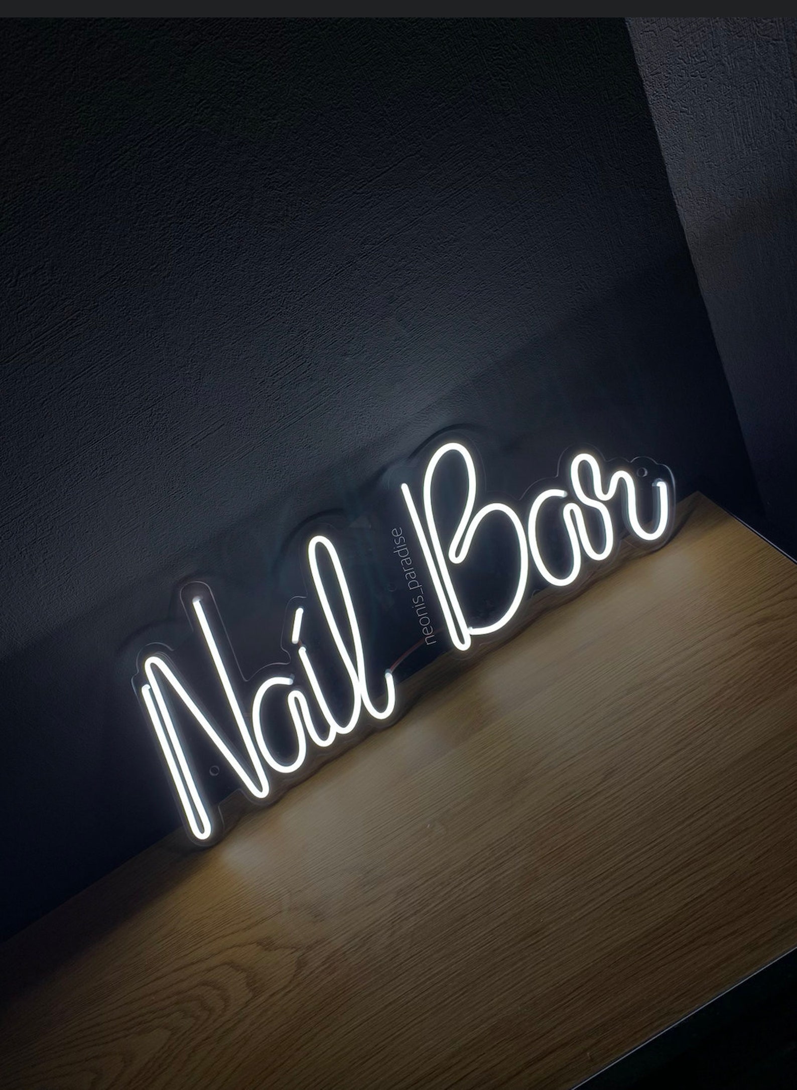 Nail Bar Neon Sign Nails Salon Sign Beauty Studio Neon Sign - Etsy UK