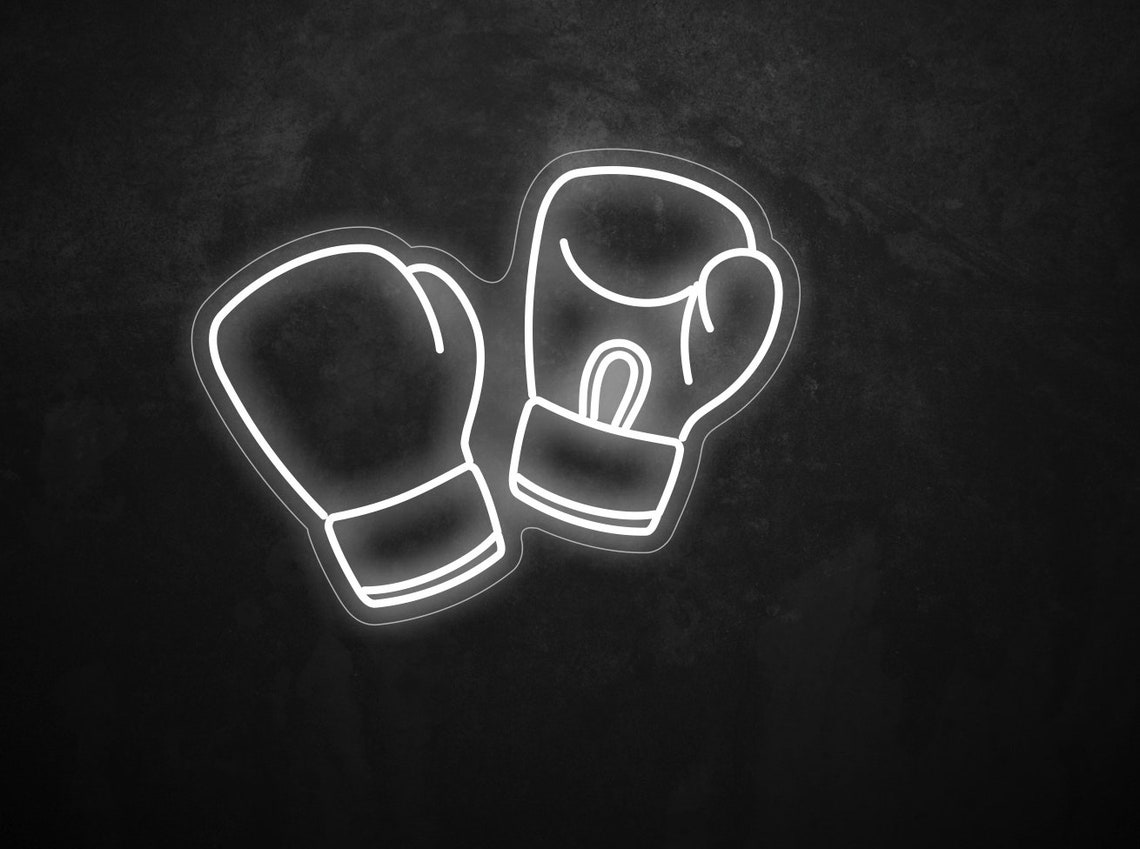 Boxing Gloves Led Neon Sign Mitt Neon Sign Sport Neon Sign | Etsy