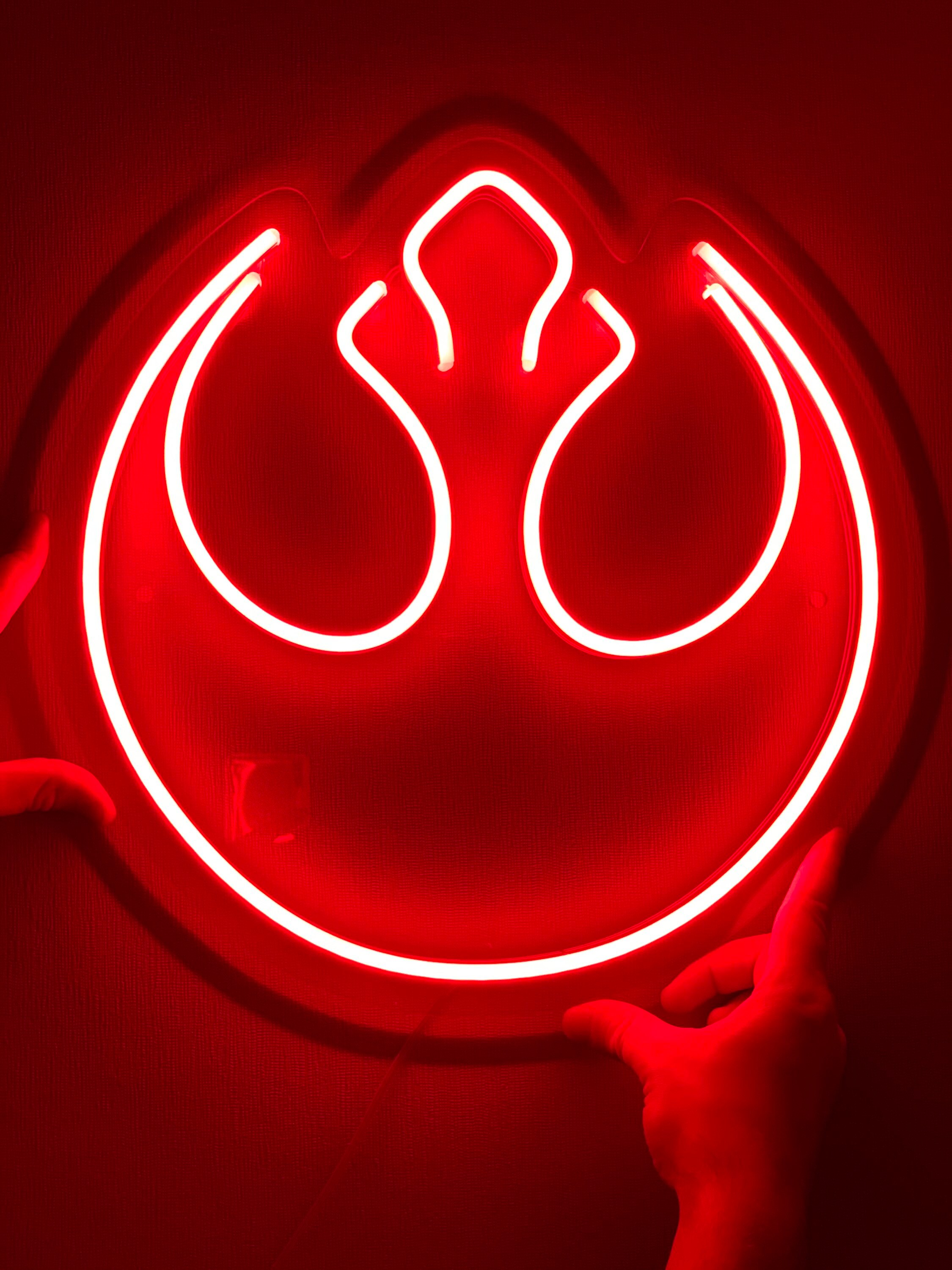 SW rebel custom led-neon sign wall neon decor Custom bedroom | Etsy