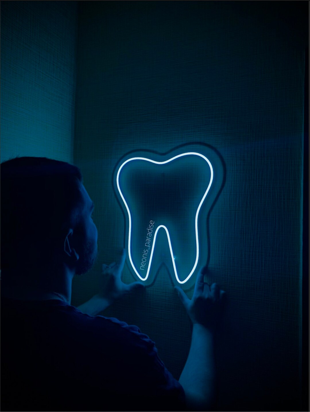Tooth Neon Sign, Dentist Office Decor Sign, Custom Dental Lobby Sign ...
