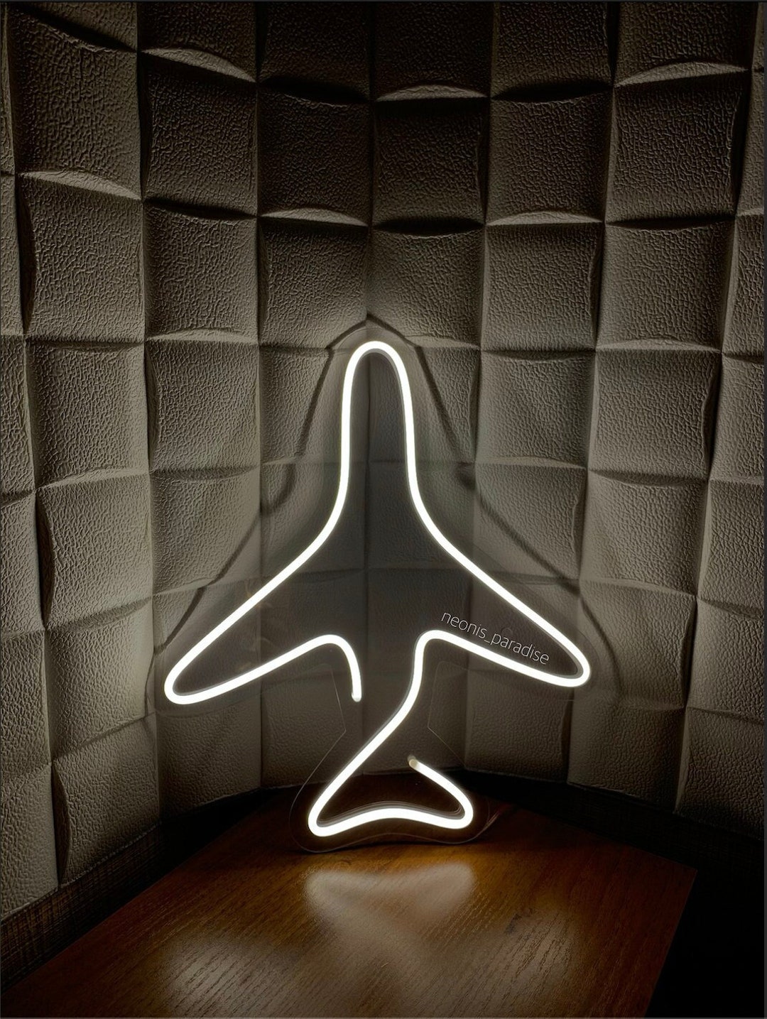Plane Neon Sign, Airplane Led Neon, Neon Wall Decor, Neon Light Sign ...