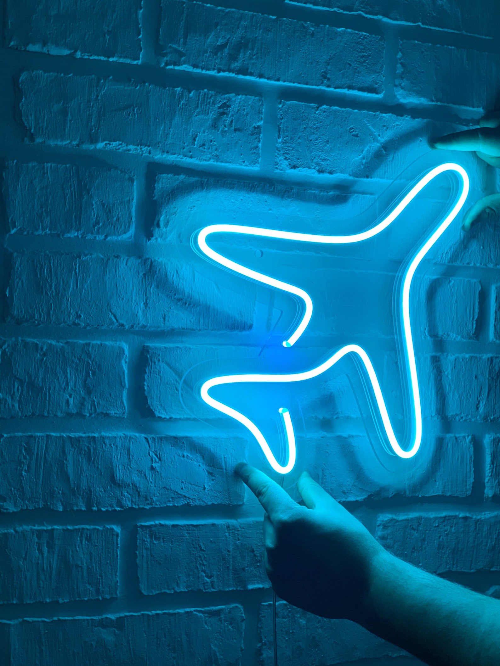 Plane Neon Sign Airplane Led Neon Neon Wall Decor Neon | Etsy