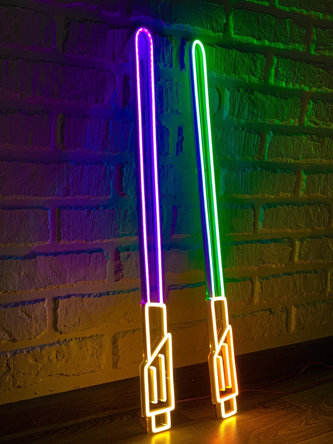 Sword Neon Sign, Saber Neon Sign, Movie Fans Sign, SW Neon Decor, Movie ...