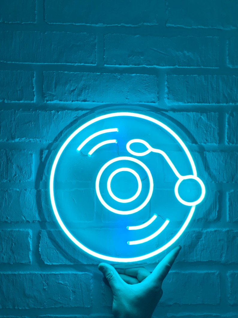 Vinyl Record Led-neon Wall Neon Decor Custom Bedroom Led Neon | Etsy