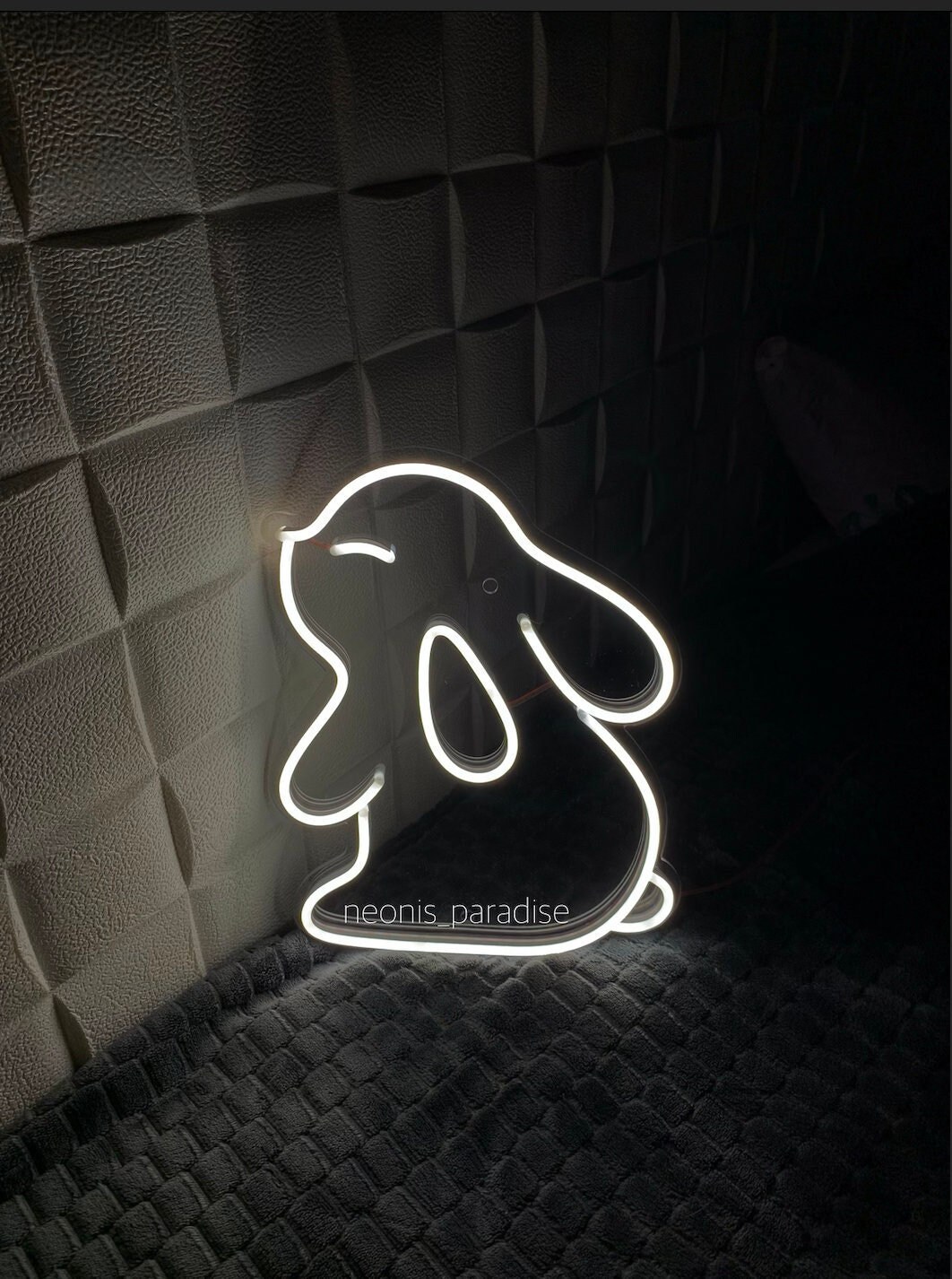 Bunny Neon Sign Rabbit Neon Sign Custom Neon Signage Neon - Etsy UK