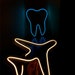 Tooth Neon Sign, Dentist Office Decor Sign, Custom Dental Lobby Sign ...