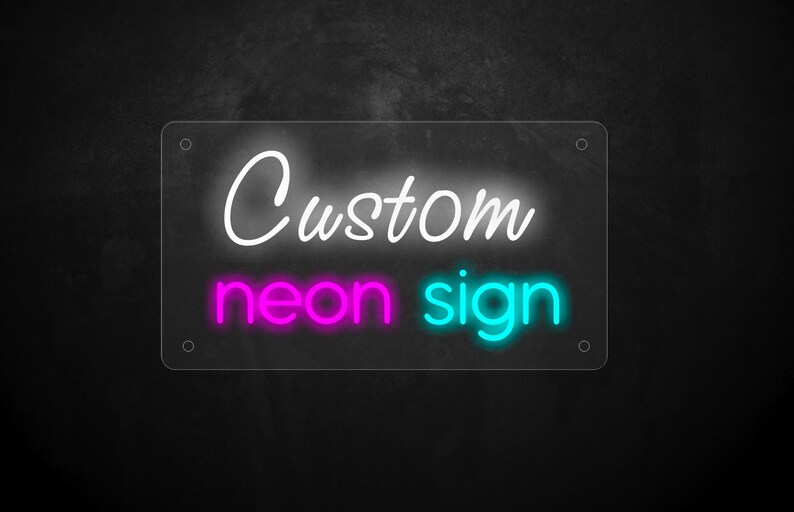 Custom Neon Sign Neon Sign Neon Sign Custom Light up Sign | Etsy