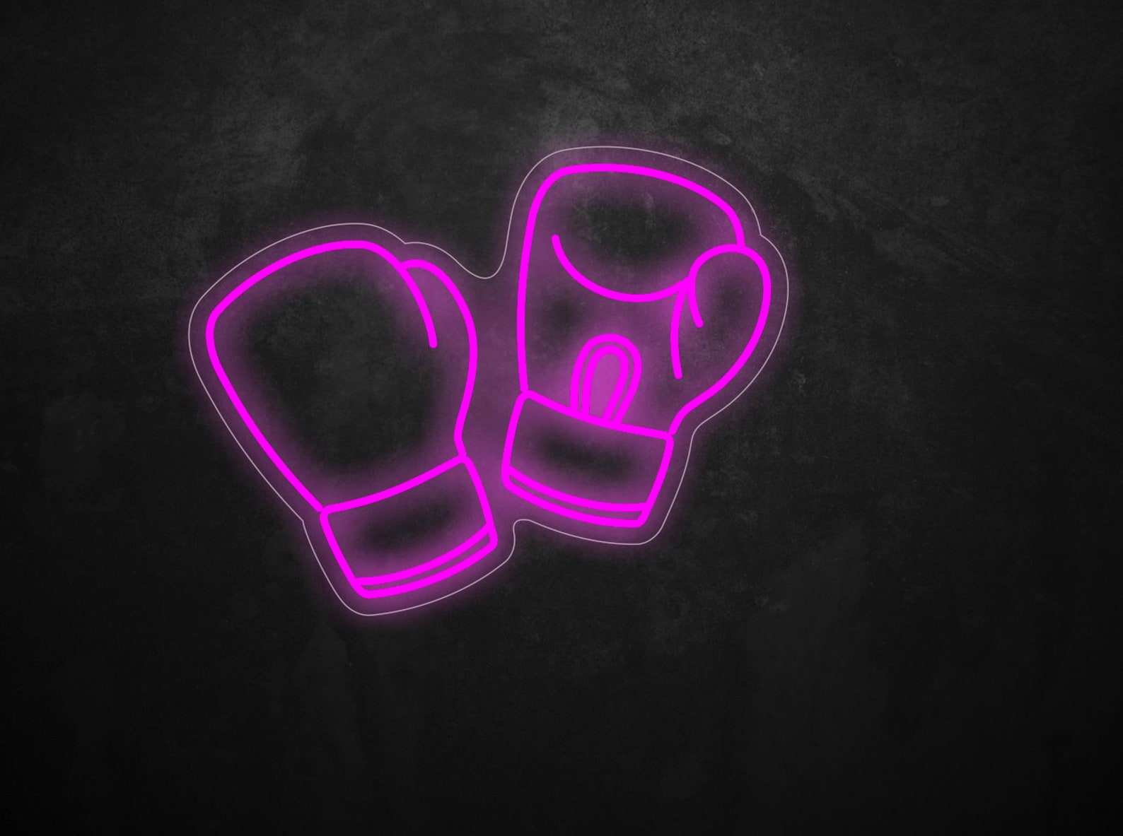 Boxing Gloves Led Neon Sign, Mitt Neon Sign, Sport Neon Sign, Boxing ...