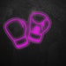 Boxing Gloves Led Neon Sign, Mitt Neon Sign, Sport Neon Sign, Boxing ...