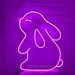 Bunny Neon Sign Rabbit Neon Sign Custom Neon Signage Neon - Etsy