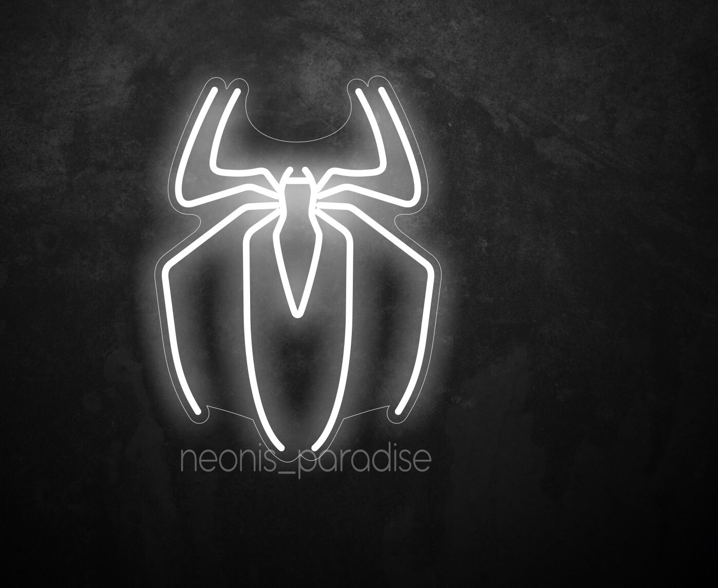 Spider Neon Sign Animal Neon Sign Movie Led Neon Custom - Etsy