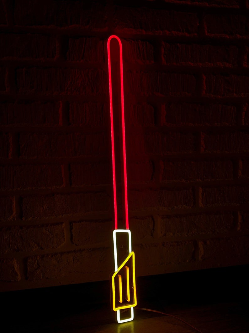 Sword Neon Sign Saber Neon Sign Movie Fans Gift SW Neon - Etsy
