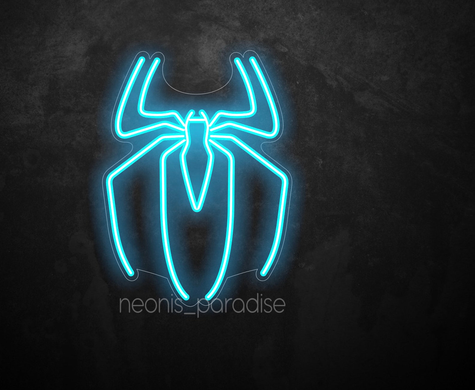 Spider Neon Sign Animal Neon Sign Movie Led Neon Custom - Etsy