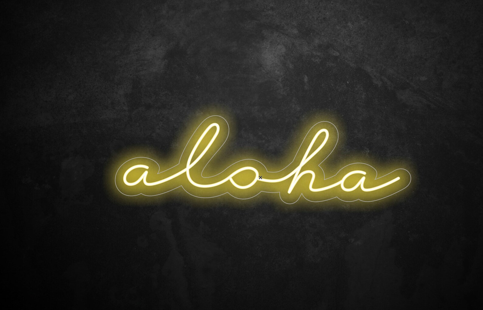 Aloha neon sign Aloha sign aloha wall decor sign hawaii | Etsy