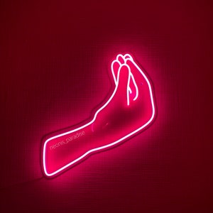 Italian Hand Gesture Sign, Hand Neon Sign, Italy Neon Sign, Classic ...