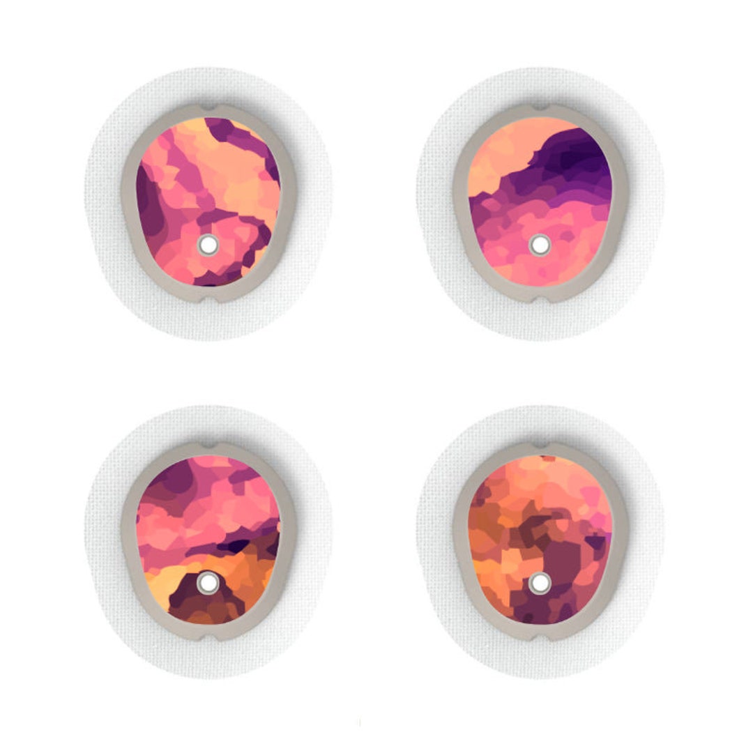 Dexcom G7 Sensor Sticker himalayan Sunset 4pk - Etsy