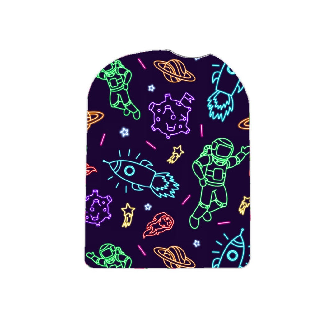 Omnipod Cover Sticker neon Space - Etsy