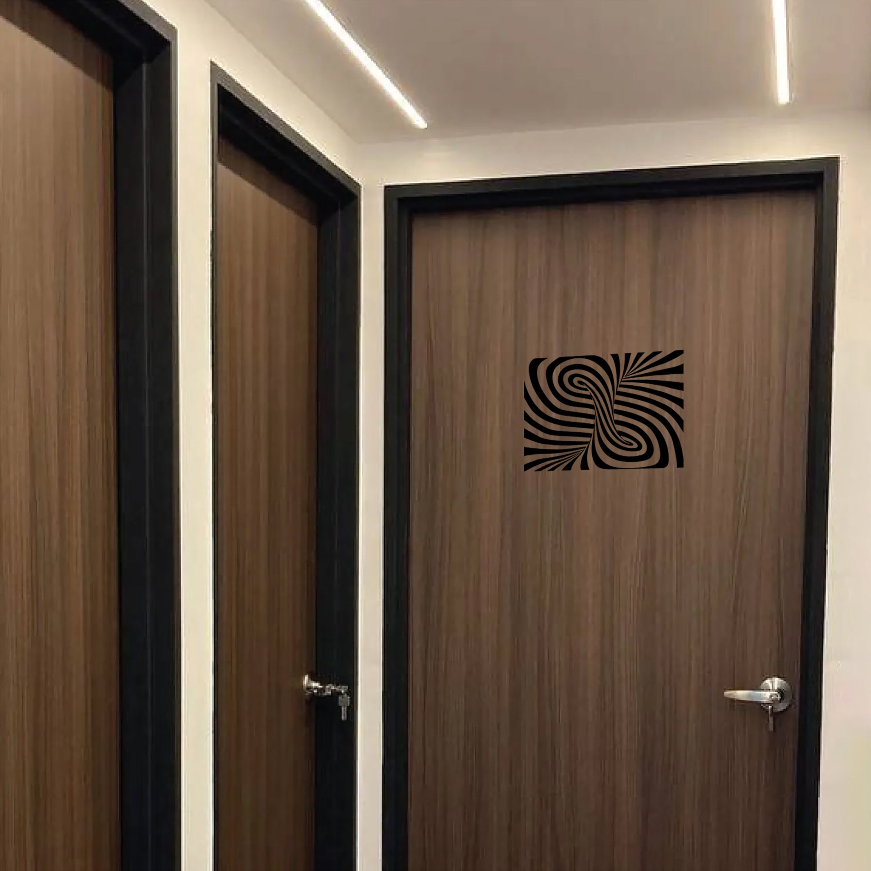 3D Optical Illusion Vinyl Decal Art Print Wall Paper - Etsy